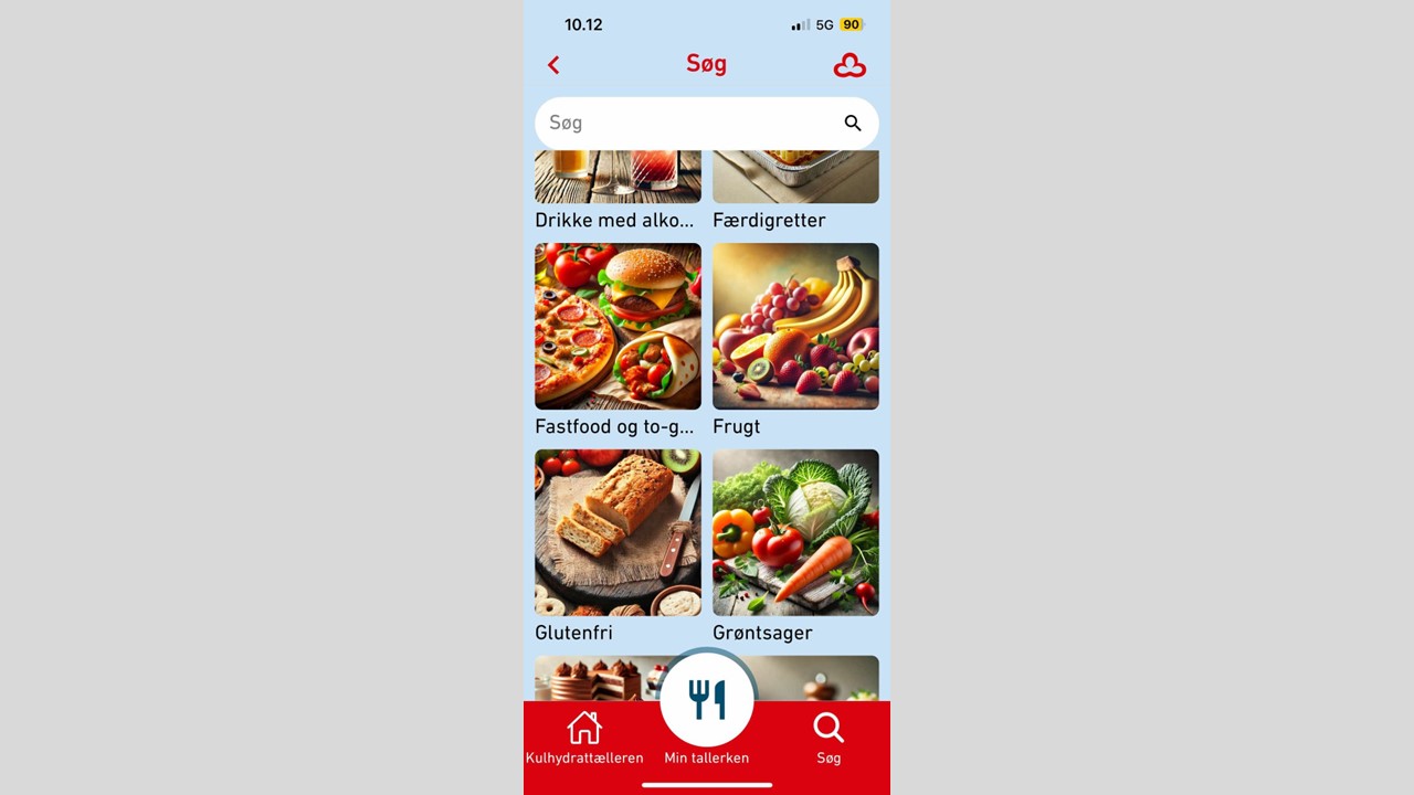 Se hvor mange kulhydrater du spiser med ny app